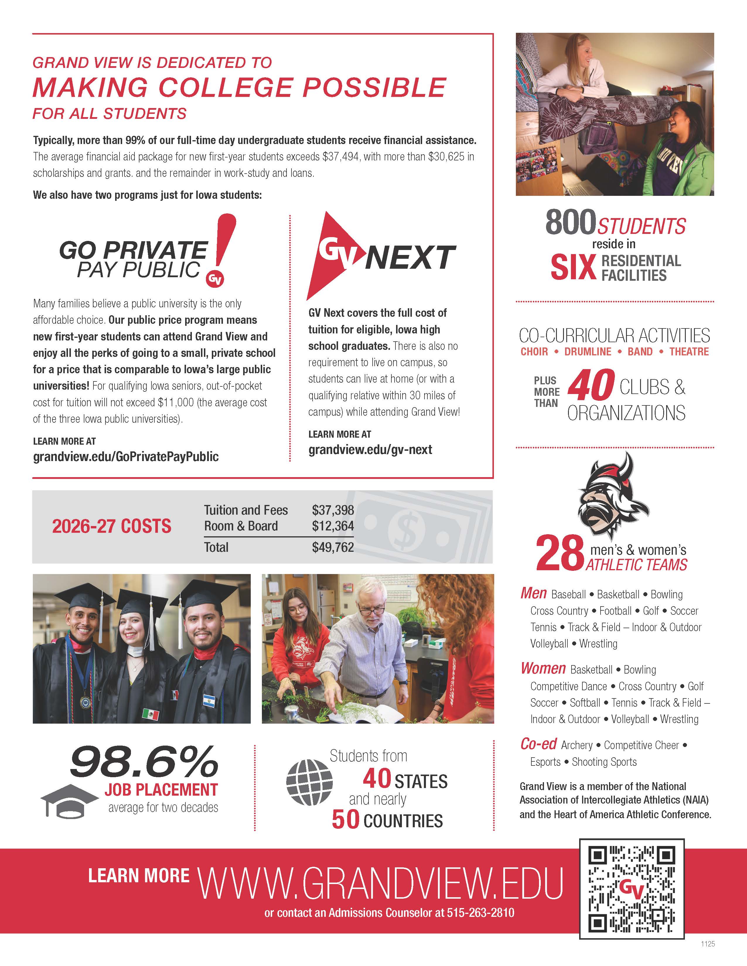 Fast Facts | Grand View University