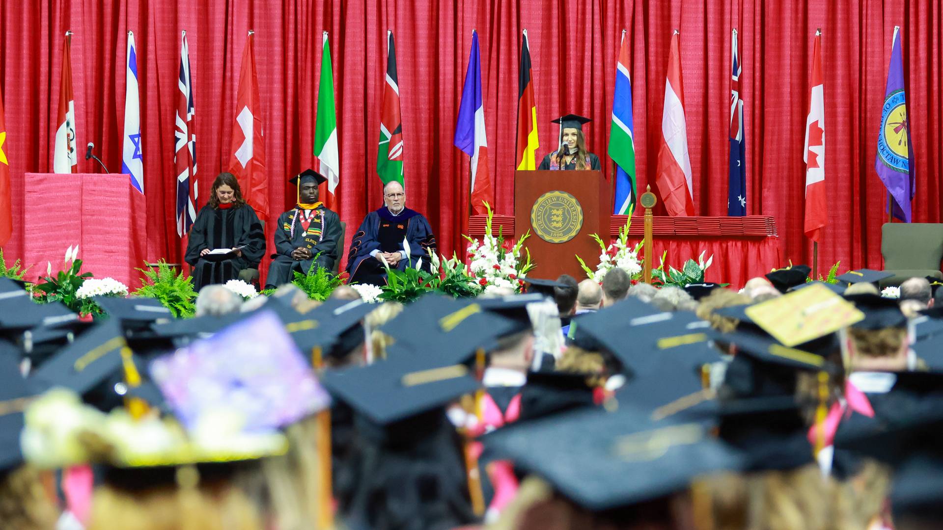 Commencement at Grand View University