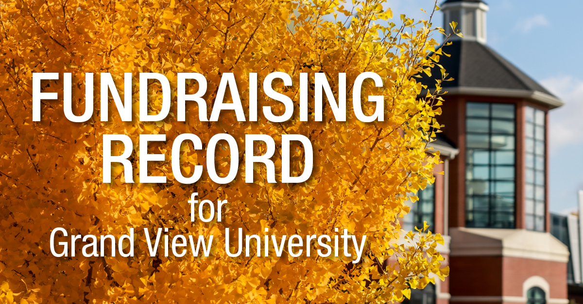 Grand View Hits Fundraising Record | Grand View University Grand View Hits Fundraising Record | Grand View University