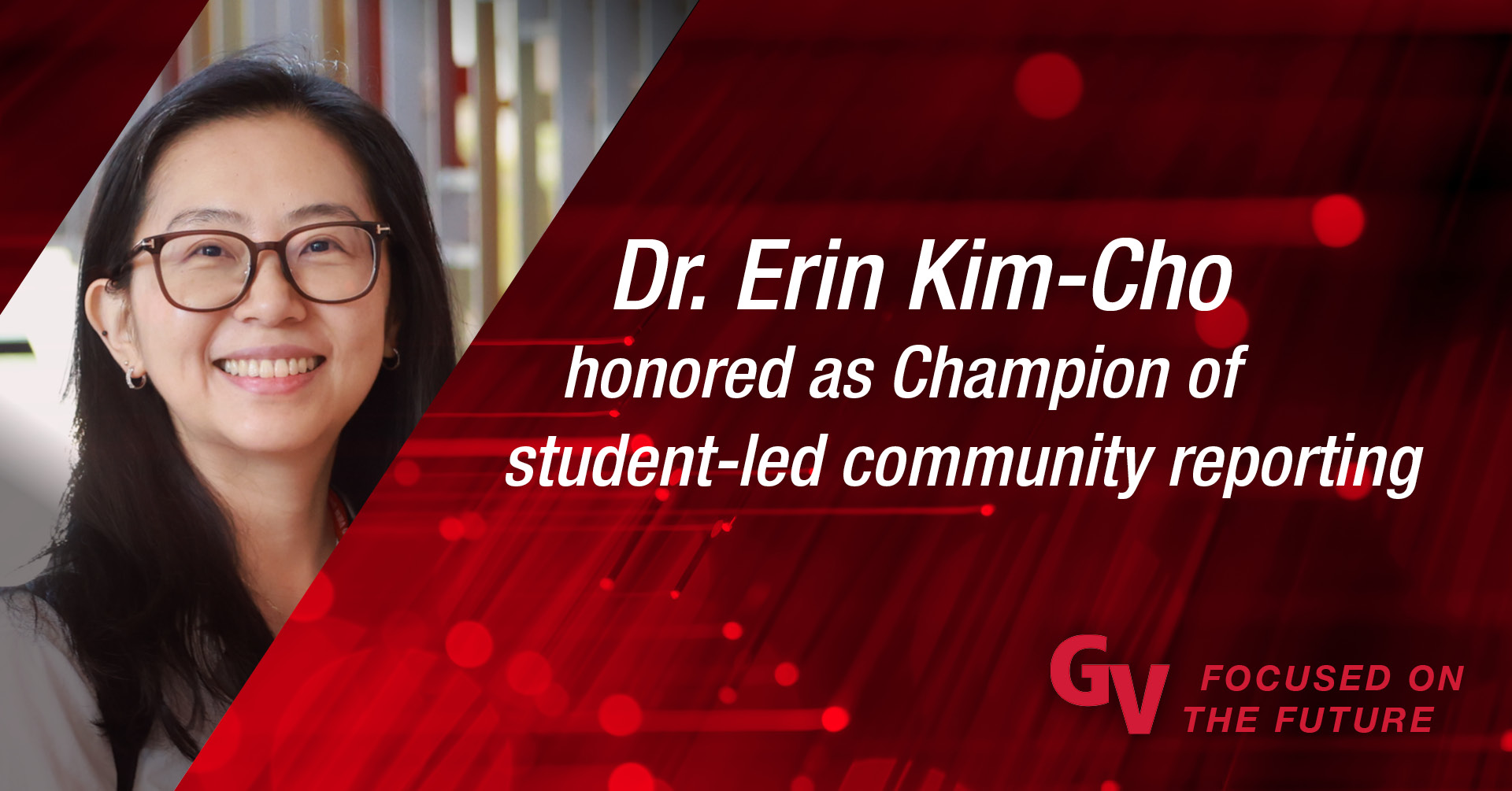 Honored as a 2026 Faculty Champion | Grand View University