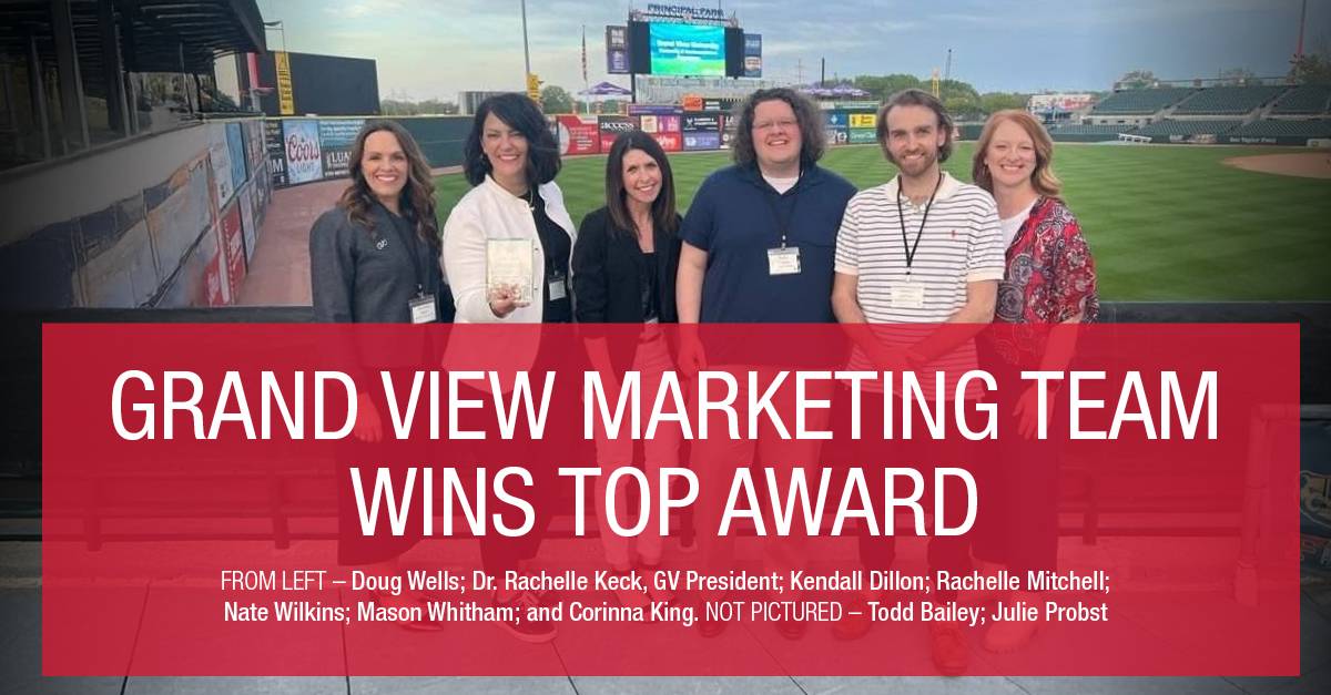 2025 Marketing Department of the Year | Grand View University