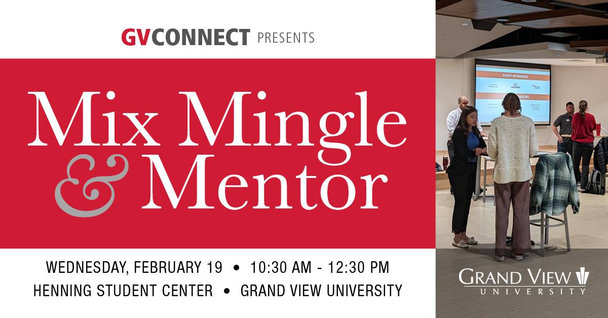 GV Connect: A Networking Event | Grand View University